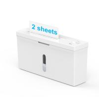 China P-5 New Launched Product Mini Desktop Paper Shredder For 2 Sheet A4 Paper CS201C for sale