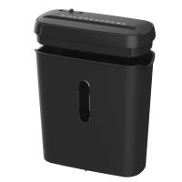 China Strip Cut Paper Shredder 5 Sheet Shred Capacity With 8L Mini Basket Bin For Home And Office Use S616B for sale