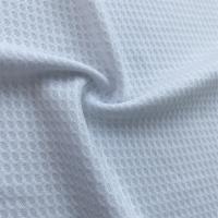China 100% Polyester Knitted Jacquard Soccer Mesh Fabric 170cm Width 160gsm Weight for Sportswear Manufacturing for sale