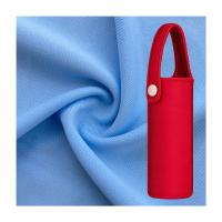 China Single Jersey Polyester Fabric 80-90gsm 142-155cm Width for Water Cup Covers and Industrial Applications for sale