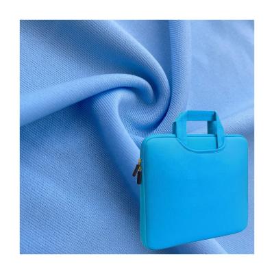 China 80-90gsm Polyester Elastic Fabric 142-155cm Width for Computer Bags and Garments for sale
