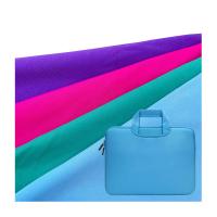 China Tricot Knitted Polyester Elastic Fabric 75D For Notebook Computer Bags for sale