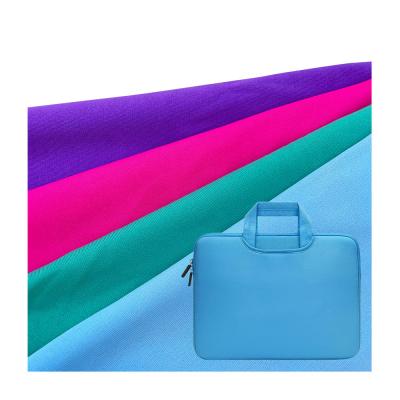 China Tricot Knitted Polyester Elastic Fabric 75D For Notebook Computer Bags for sale