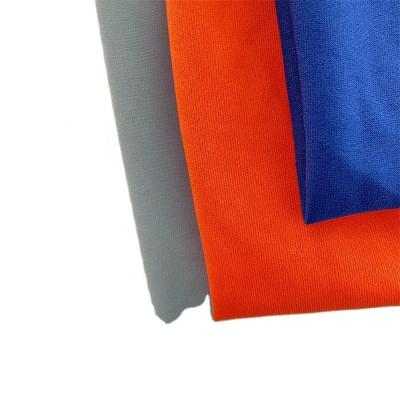 China Waterproof 100% Polyester Knitted Elastic Sportswear Tricot Single Jersey Fabric 142cm 80gsm for sale
