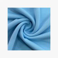 China 100% Polyester Single Jersey Tricot Knitted Fabric 142cm Width 80gsm Moisture Wicking for Garment for sale