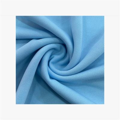 China 100% Polyester Single Jersey Tricot Knitted Fabric 142cm Width 80gsm Moisture Wicking for Garment for sale