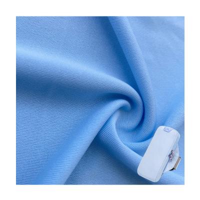 China 75D Tricot 100% Polyester Single Jersey Fabric 142-155cm Width 80-90gsm for Sport Arm Bags for sale