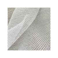China Quadrilateral Knitted 100% Polyester Mesh Fabric 142-155cm Width 20-50gsm Weight for Sport Shoes Lining for sale