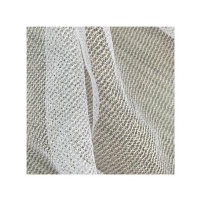 China Green Polyester Woven Mesh Fabric 50D Yarn Count 142-155cm Width 20-50gsm Weight for Shoes and Bags for sale