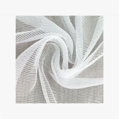 China Polyester Mesh Fabric for Shoes 142-155cm Width 20-50gsm Weight Grey Khaki Material for sale