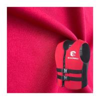 China Single Elastic Polyester Fabric 142-155cm Width 95-105gsm for Life Jackets and Technical Applications for sale