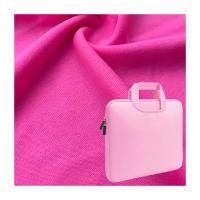 China 100% Polyester Single Faced Elastic Fabric 142cm Width 95gsm for Bags and Protective Gear for sale