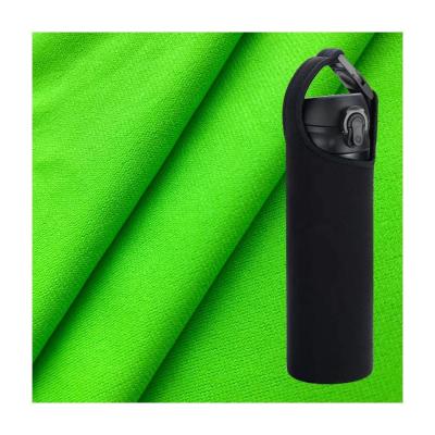 China Water Cup Sleeve 100 Polyester Stretch Fabric Soft And Waterproof for sale