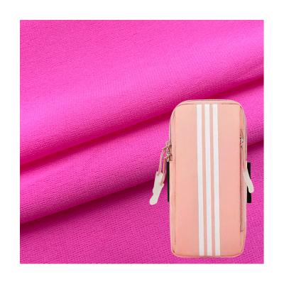 China 75D Stretch Waterproof Moisture Wicking Single Jersey Polyester Fabric 142cm 95gsm for Sports Bags for sale