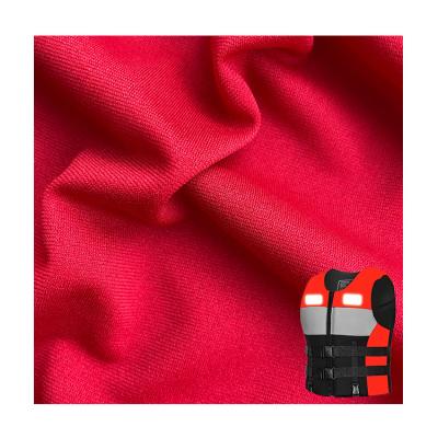 China 100% Polyester 4 Way Stretch Waterproof Flame Retardant Knitted Fabric 142cm 95gsm for sale