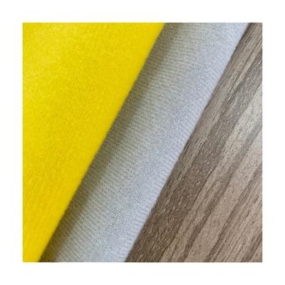 China Industrial Super Soft Velvet Loop Fabric 145-155cm Width 105-180gsm Weight for Bags, Shoes & Upholstery for sale