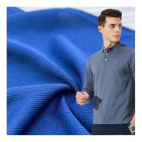 China Custom Knitted Pique Fabric 150-180cm Width for Breathable Polo Shirts and T-Shirts for sale