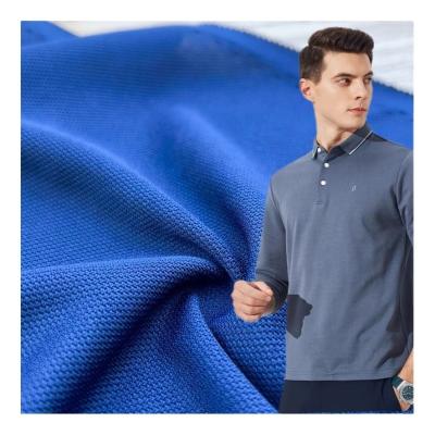 China Custom Knitted Pique Fabric 150-180cm Width for Breathable Polo Shirts and T-Shirts for sale