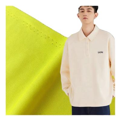 China 100% Polyester Pique Fabric 150-180cm Width 130-200gsm Weight for Polo Shirts and T-Shirts for sale