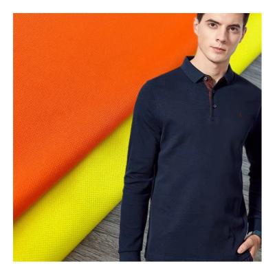 China Flame Retardant Pique Fabric 100% Polyester for POLO Shirts 150-180cm Width for sale
