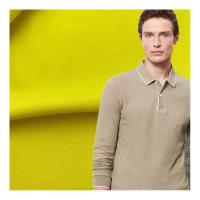 China TWILL Style Polyester Double Knit Jersey Fabric 150-180cm Width 130-200gsm for Polo Shirts and Sportswear for sale