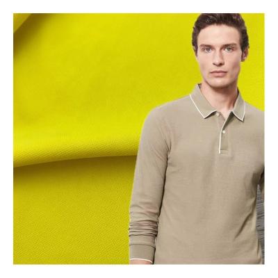 China TWILL Style Polyester Double Knit Jersey Fabric 150-180cm Width 130-200gsm for Polo Shirts and Sportswear for sale