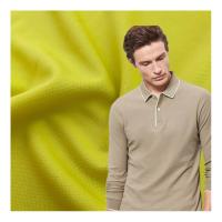 China 100% Polyester Single Pique Knitted Fabric 75D36F 150-180cm Width for Polo Clothing for sale