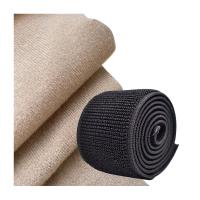 China 100% Polyester Knitted Velvet Fabric 145-155cm Width 105-180gsm Weight for Velcro Tape Customization for sale