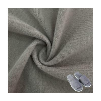 China 100% Polyester Knitted Velvet Fabric Roll 145-155cm Width for Bags Shoes Clothing Lining for sale