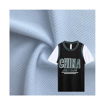 China 150-180cm Width 140-160gsm 100% Polyester Bird Eye Mesh Fabric for Performance Sportswear for sale