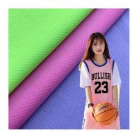 China 100% Polyester Bird Eye Mesh Jersey Sports Fabric 140-160gsm 150-180cm Width Moisture Wicking Material for sale