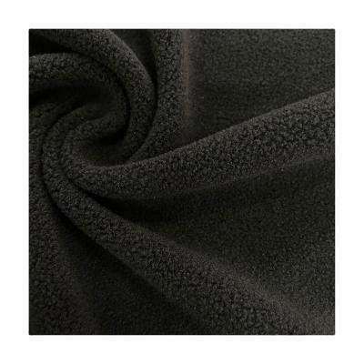 China 150cm Width 200-220gsm Polyester Polar Fleece Fabric for Sports Hoodies and Winter Clothing for sale