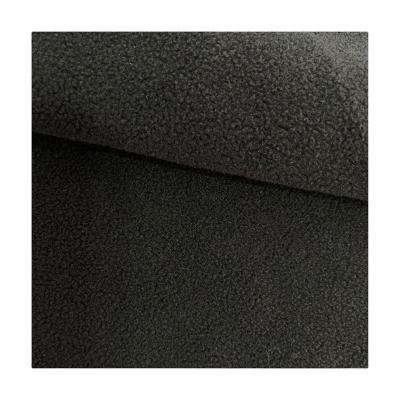 China Double Side Brush Anti Pilling Knit Wool Fleece Fabric 150cm 200gsm for Clothing for sale