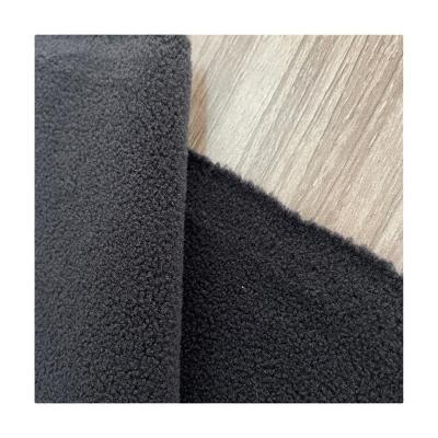 China 100% Polyester Polar Fleece Fabric 150cm Width 200-220gsm Double-Side Brushed Anti-Pilling Material for sale