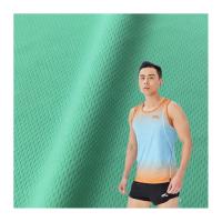 China 75D Yarn Count 100% Polyester Bird Eye Mesh Jersey Fabric 150cm Width for Sportswear for sale