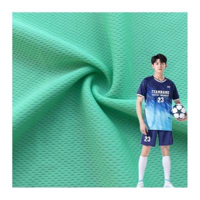 China 100% Polyester Bird Eye Fabric 140-160gsm Dry Fit Athletic Wear 150cm Width for sale