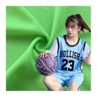China 100% Polyester Bird Eye Fabric 150cm Width 140gsm for Sportswear Football Jersey for sale