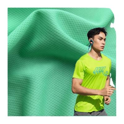 China 100% Polyester Bird Eye Knit Fabric 140-160gsm 150-180cm Width for Activewear and Sportswear for sale