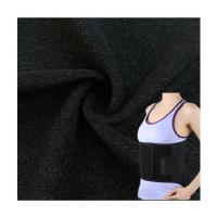China Velvet Light Bonded Elastic Nylon Spandex Fabric 147cm 170gsm for Sports Protective Gear for sale