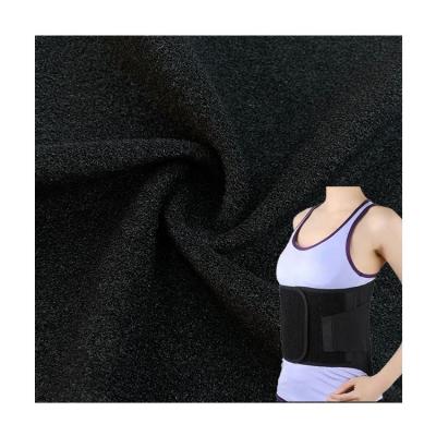 China Velvet Light Bonded Elastic Nylon Spandex Fabric 147cm 170gsm for Sports Protective Gear for sale