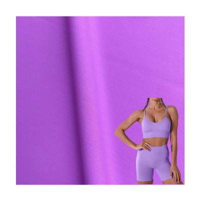 China 40D Tricot Knitted Nylon Spandex Fabric 142-155cm Width 170-200gsm for Yoga Wear and Activewear for sale