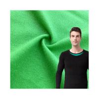 China Loop Velvet Elastic Spandex Fabric 147-155cm Width 170-230gsm for Warm Clothing and Medical Gear for sale