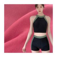 China 4 Way Stretch Polyester Spandex Knitted Fabric 142cm 170gsm for Yoga T Shirt Sports Tops for sale