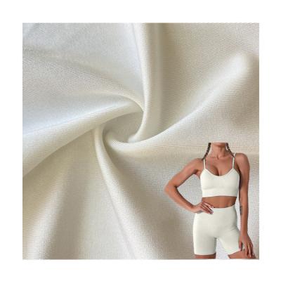 China Tear Resistant Polyester Spandex Lycra Fabric 142cm 170gsm for Yoga Wear for sale