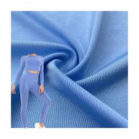 China 4 Way Stretch Double Layer Spandex Twill Fabric 142cm 170gsm Plain Dyed for Dancewear for sale