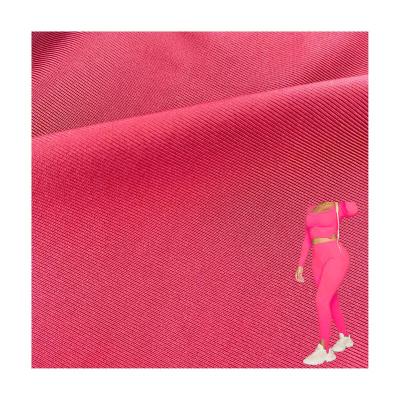 China 170-240gsm Spandex Polyester Fabric 142cm Width for Yoga Pants Swimwear Eco-Friendly Knitted Textile for sale