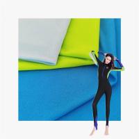 China 100% Nylon Stretch Fabric 145-155cm Width 100-110gsm Weight with 3.5-4.0 Color Fastness Grade for Sportswear for sale