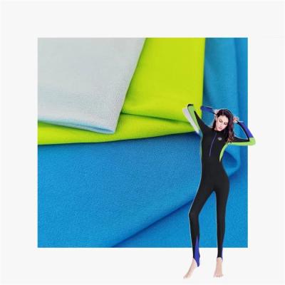 China 100% Nylon Stretch Fabric 145-155cm Width 100-110gsm Weight with 3.5-4.0 Color Fastness Grade for Sportswear for sale