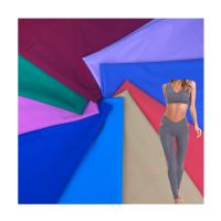 China Anti-static 4 Way Stretch Lycra Waterproof Nylon Spandex Fabric 142cm 170gsm for Yoga Clothing for sale