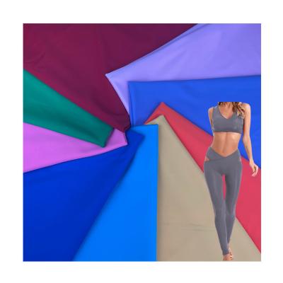 China Anti-static 4 Way Stretch Lycra Waterproof Nylon Spandex Fabric 142cm 170gsm for Yoga Clothing for sale